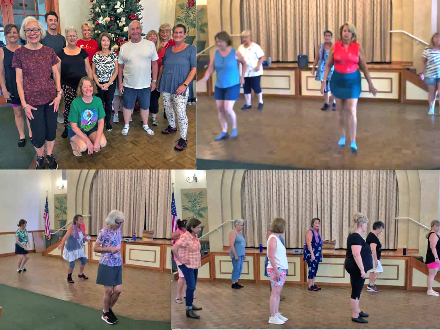 Line Dancing At Clubhouse - Cross Creek Country Club